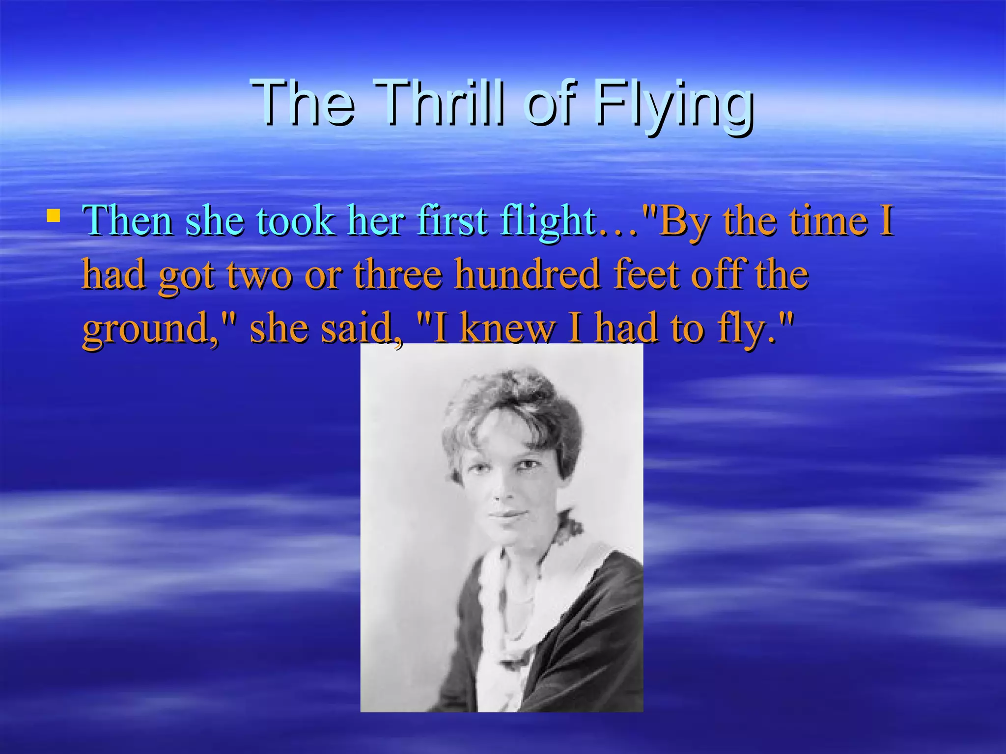 Amelia Earhart Powerpoint | PPT