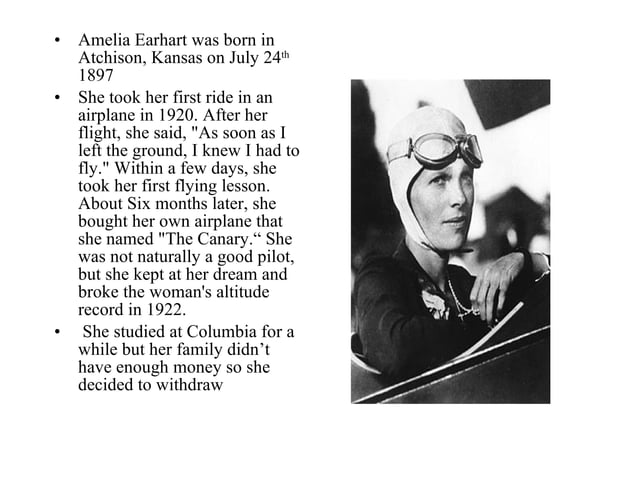 Amelia Earhart | PPT