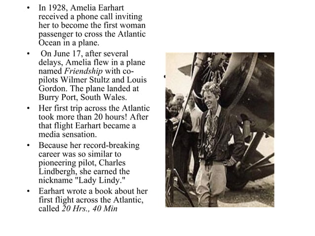Amelia Earhart | PPT