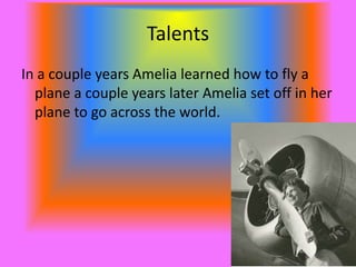 Amelia earhart | PPTX