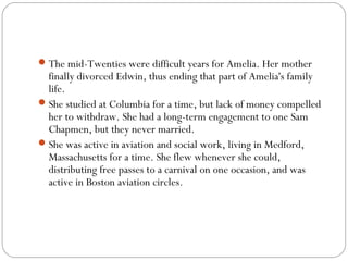 Amelia earhart | PPT