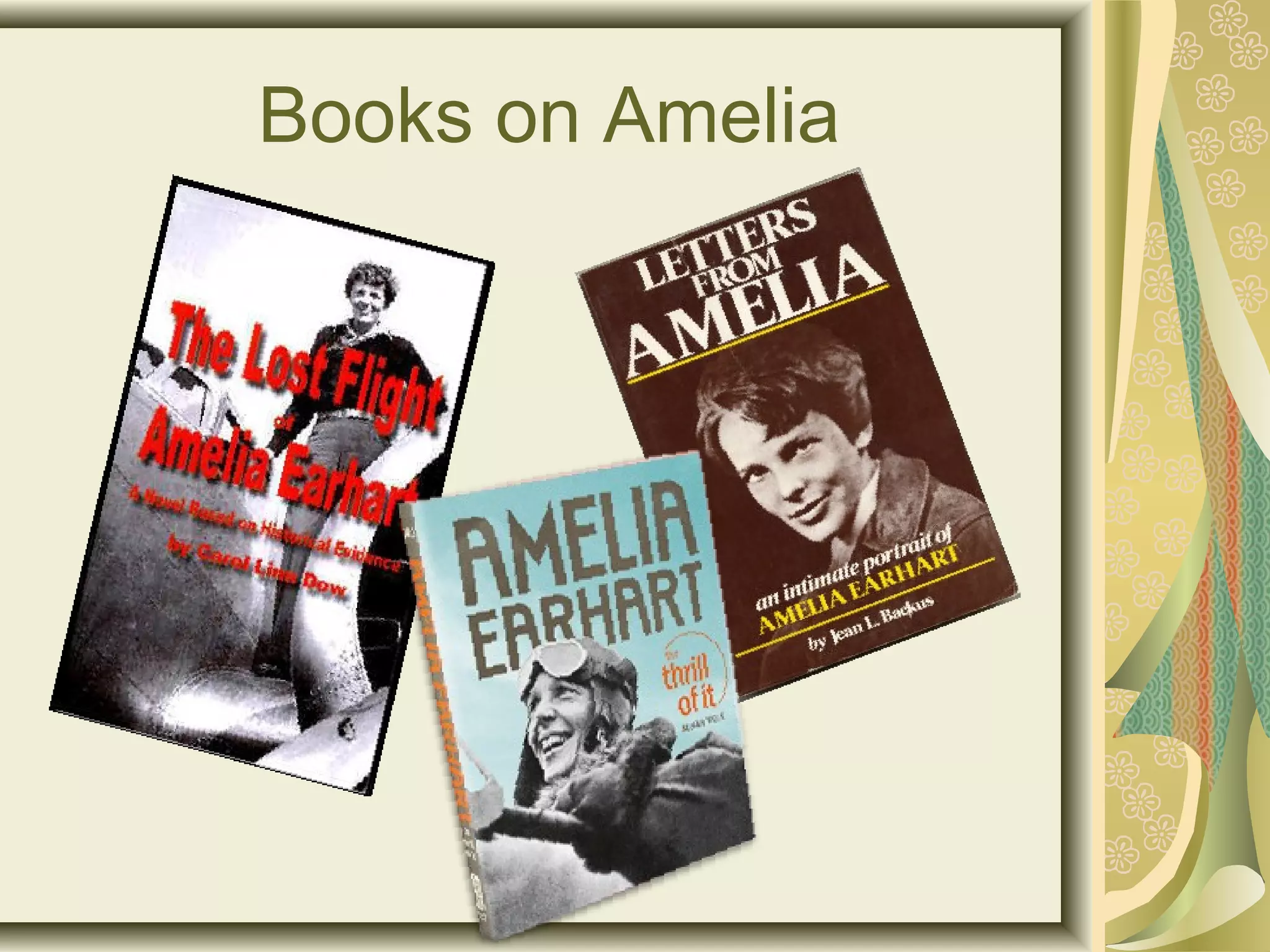 Amelia earhart | PPT