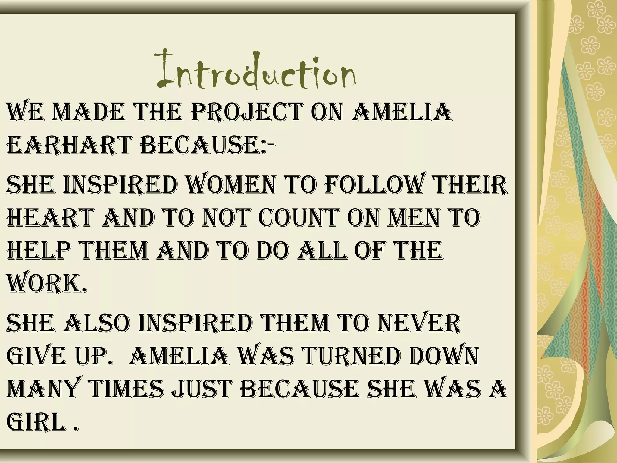 Amelia earhart | PPT