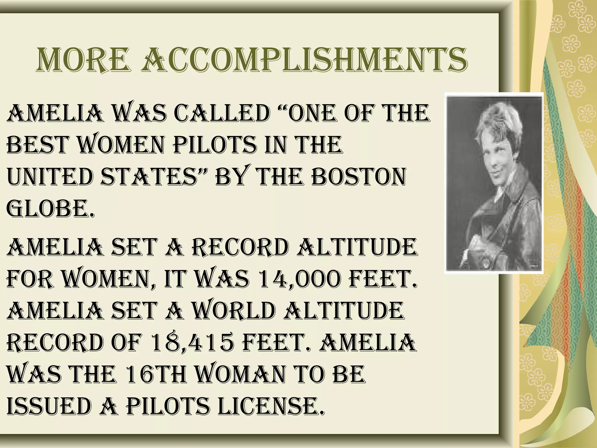 Amelia earhart | PPT