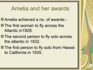 Amelia earhart | PPT