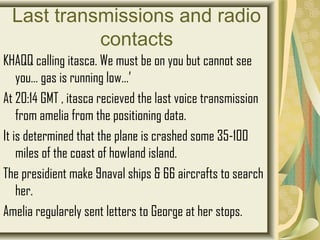 Amelia earhart | PPT