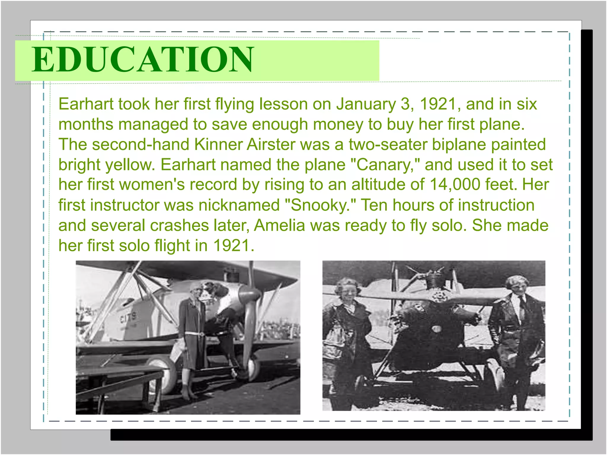 Amelia earhart | PPTX