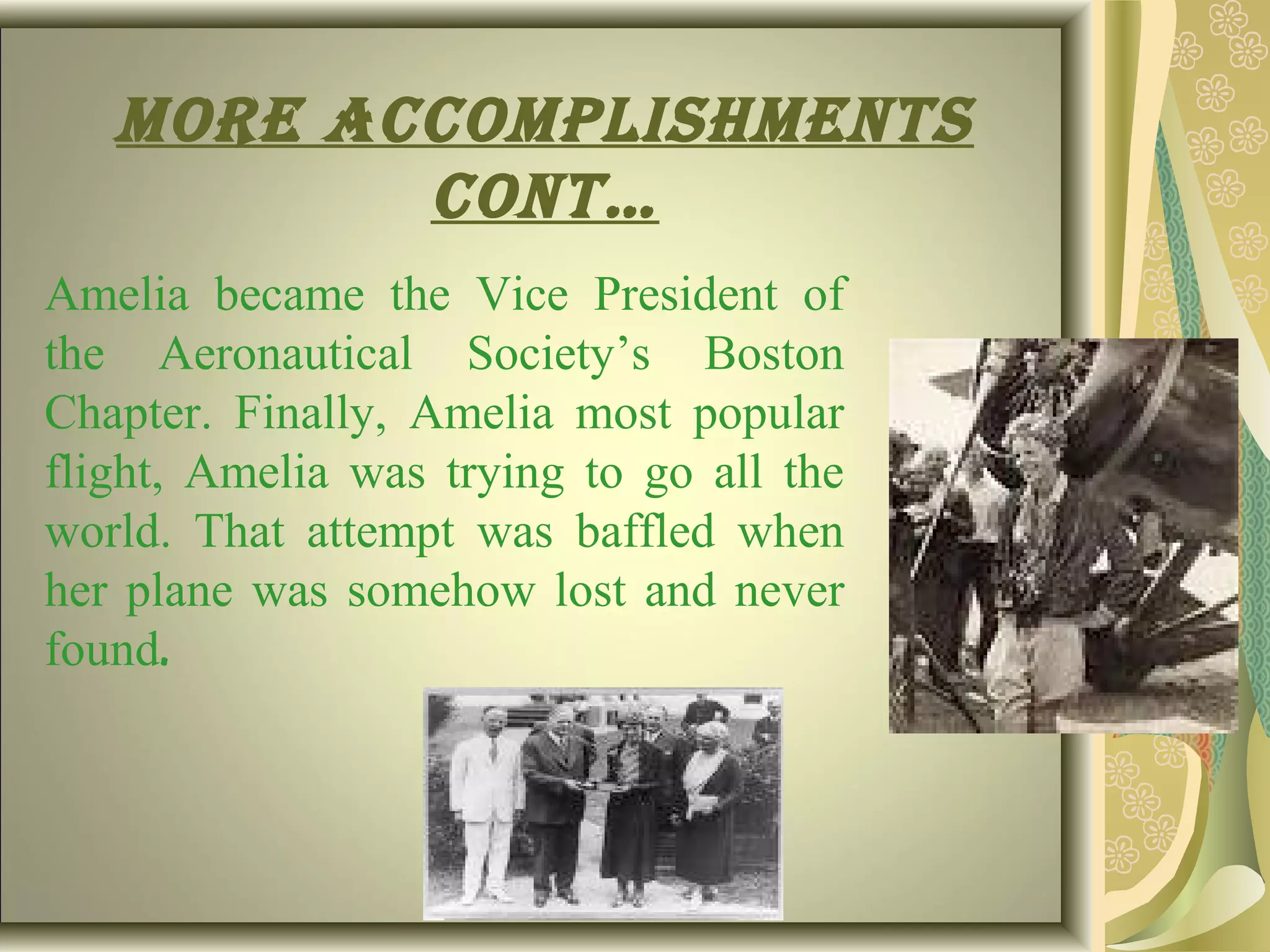 Amelia earhart | PPT