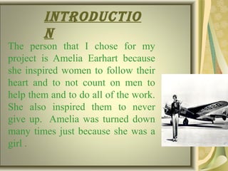 Amelia earhart | PPT