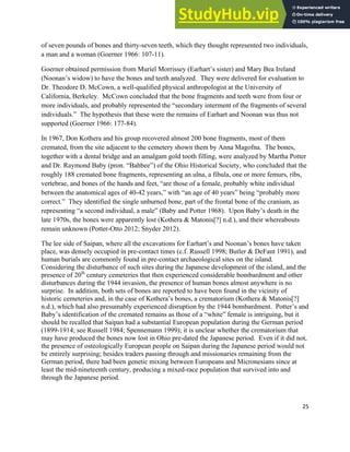 AMELIA EARHART IN THE MARIANAS A CONSIDERATION OF THE EVIDENCE | PDF