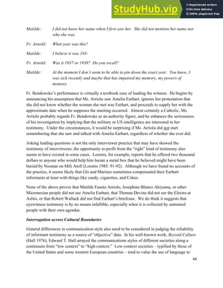 AMELIA EARHART IN THE MARIANAS A CONSIDERATION OF THE EVIDENCE | PDF
