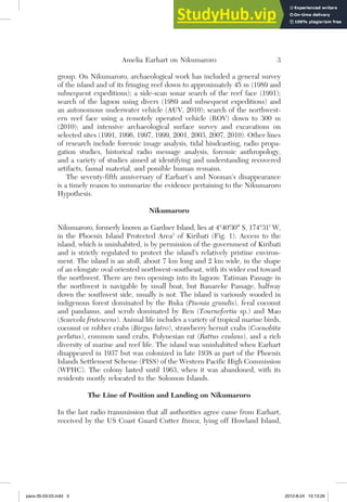 Amelia Earhart On Nikumaroro A Summary Of The Evidence | PDF