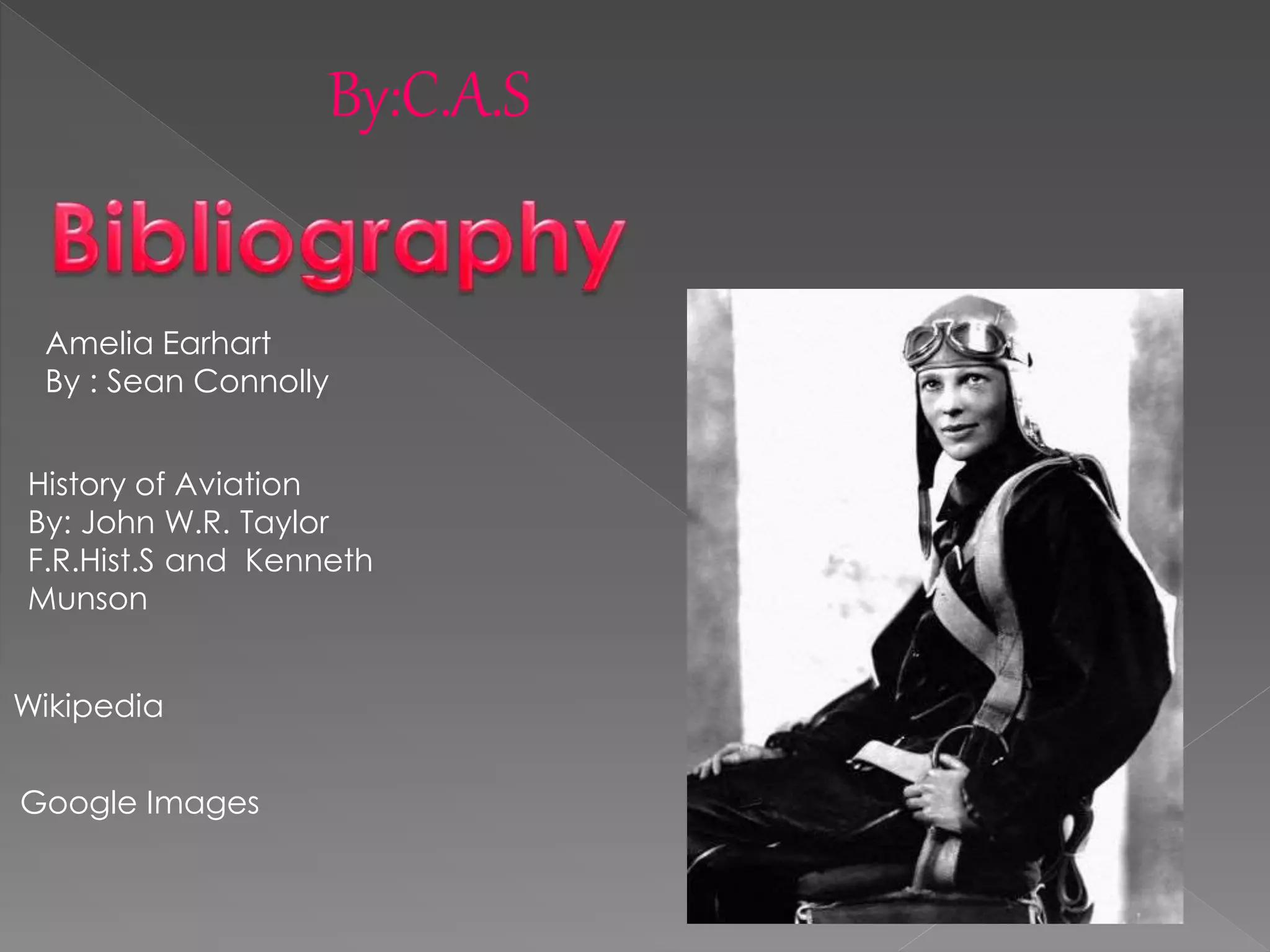 Amelia earhart powerpoint | PPTX