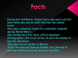 Amelia earhart powerpoint | PPTX