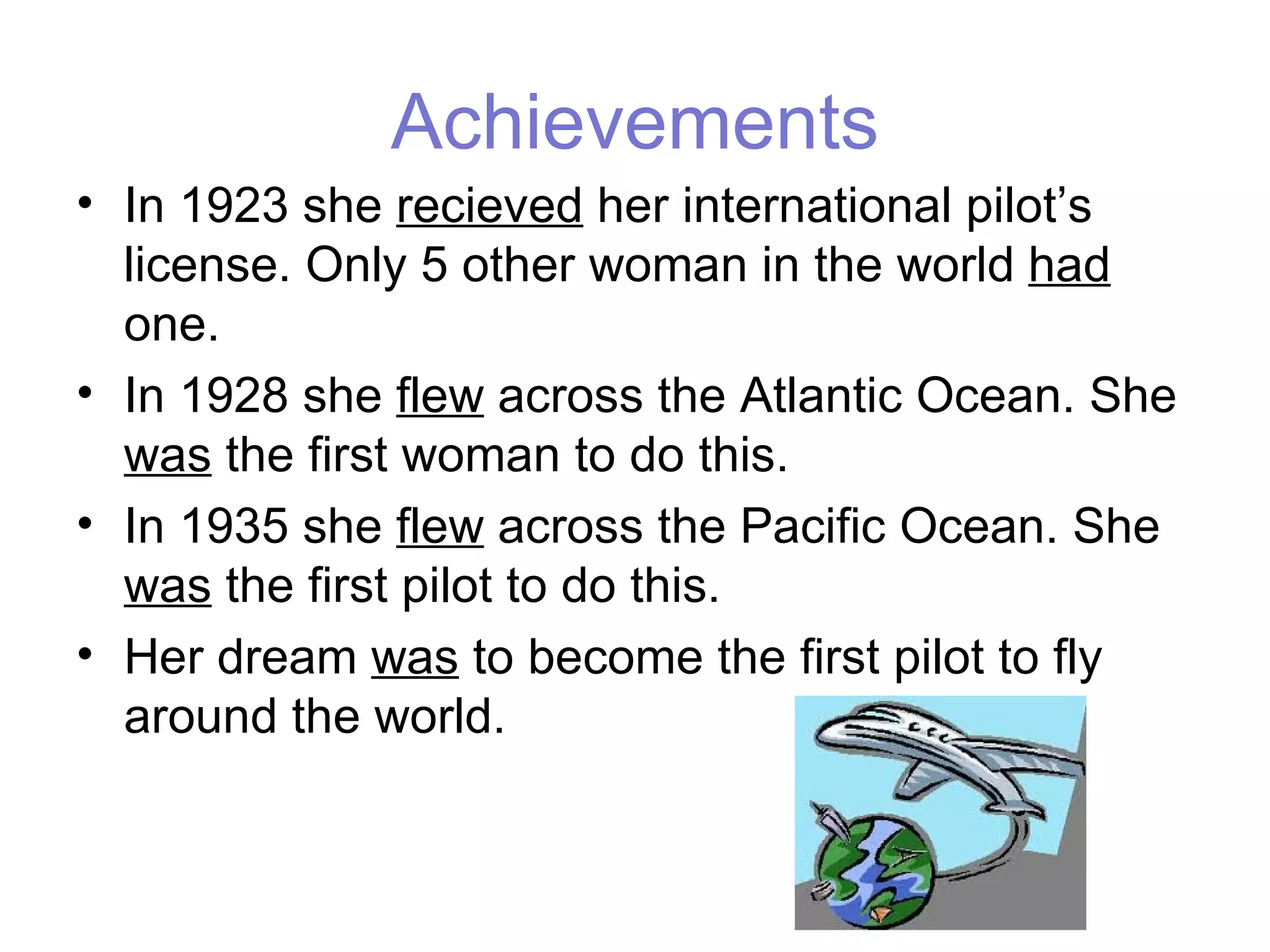 Amelia earhart powerpoint (2) | PPT