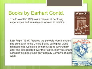 PPT on Amelia earhart by ShreyDBest | PPTX