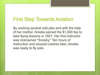 PPT on Amelia earhart by ShreyDBest | PPTX