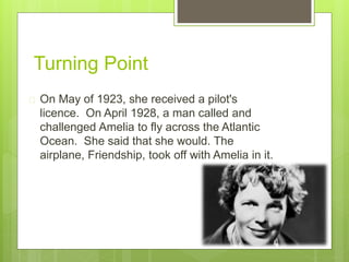 PPT on Amelia earhart by ShreyDBest | PPTX