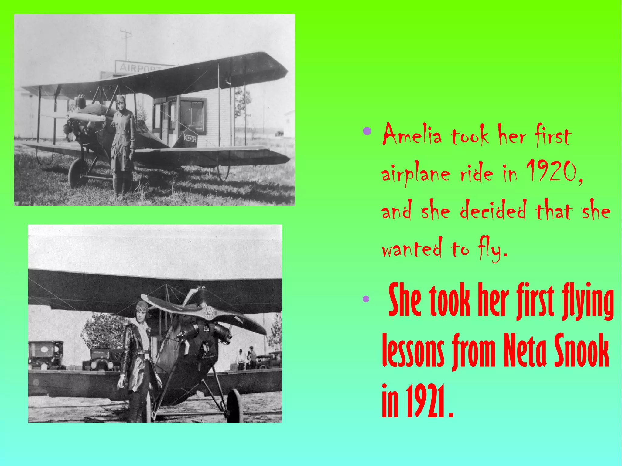 Amelia earhart project 7 | PPT