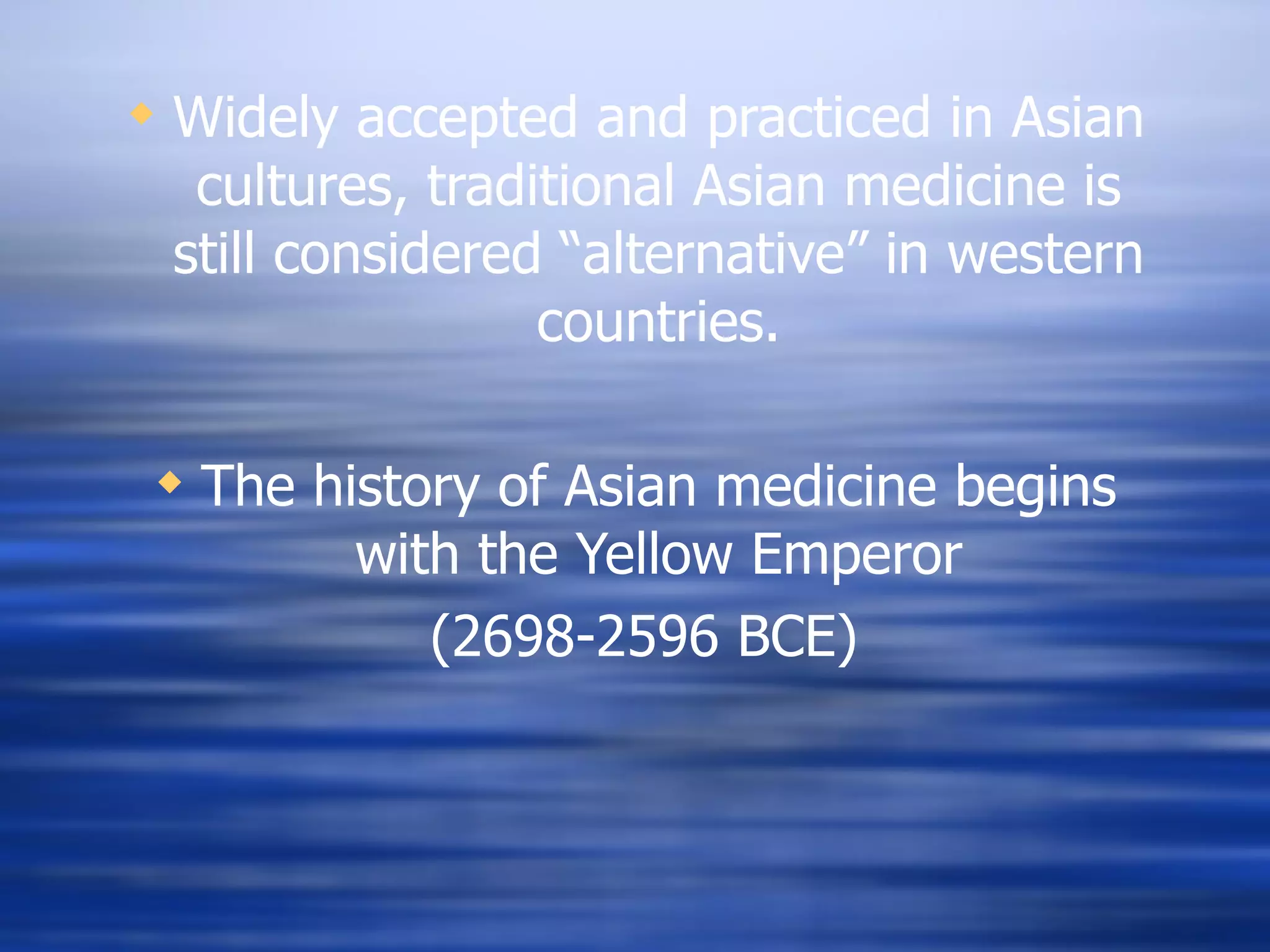 Traditional Medicine In East Asia | PPT