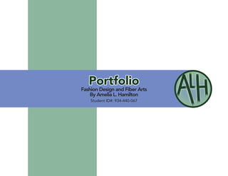 Amelia Hamilton Apparel Design Portfolio | PPT