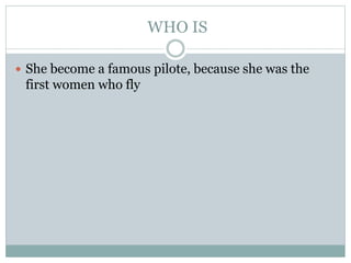 Amelia mary earhart | PPTX