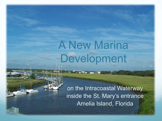 Amelia new marina project | PPTX | Land and Farms | Real Estate