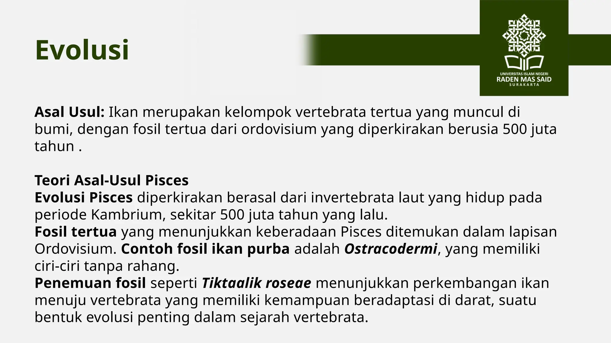 Pengenalan, Jenis Kelas, Karakteristik Animalia Pisces | PPTX
