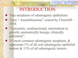 Ameloblastoma | PPT