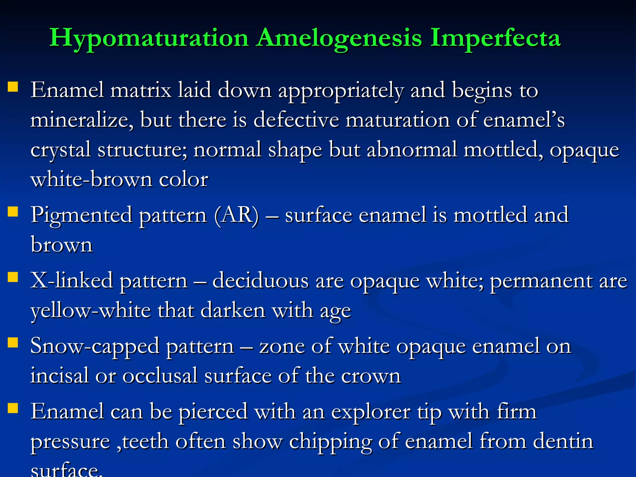 Amelogeneis Imperfecta | PPT