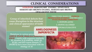 AMELOGENESIS is the process of production of enamel.pptx