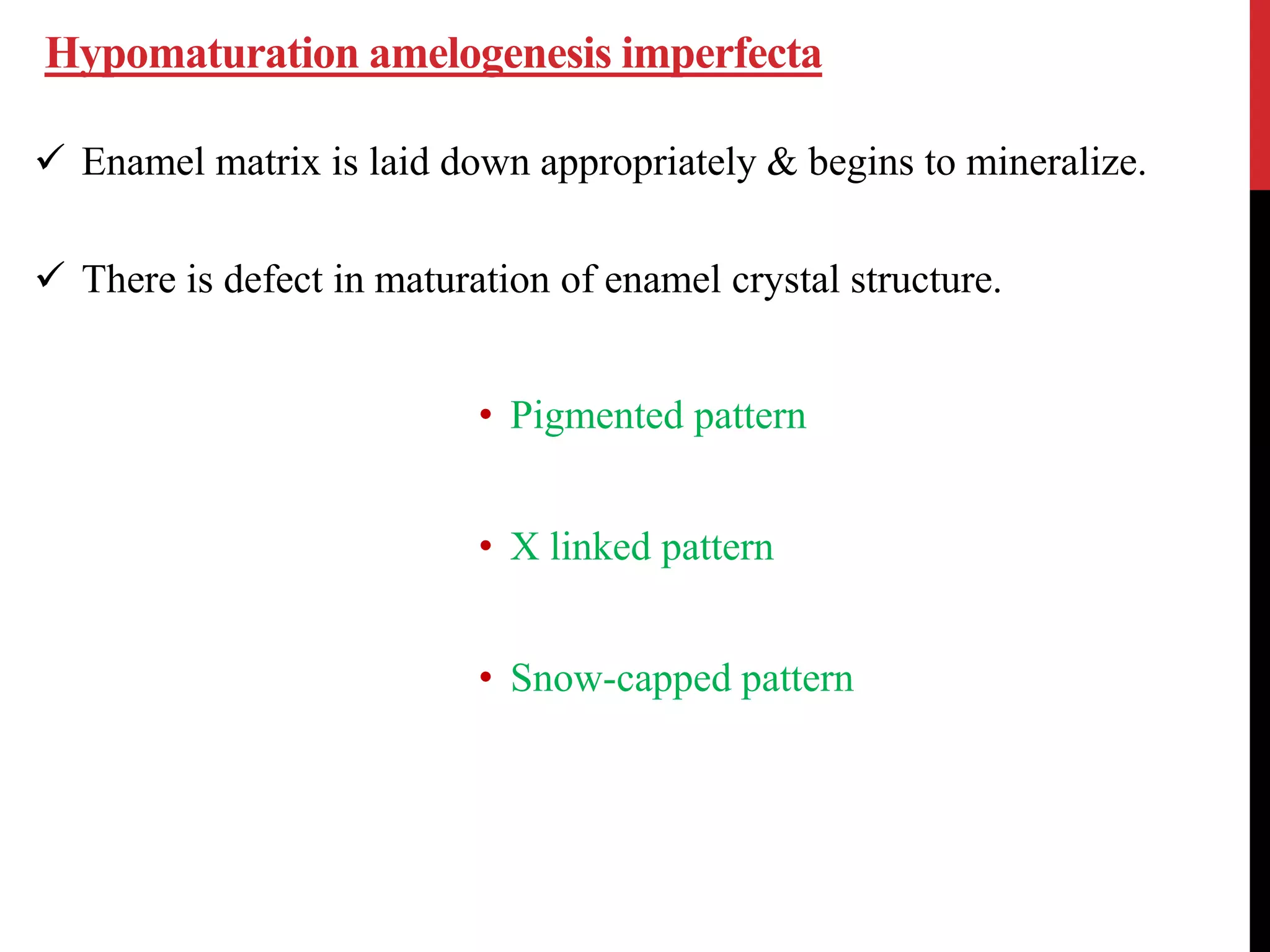Amelogenesis imperfecta | PPTX
