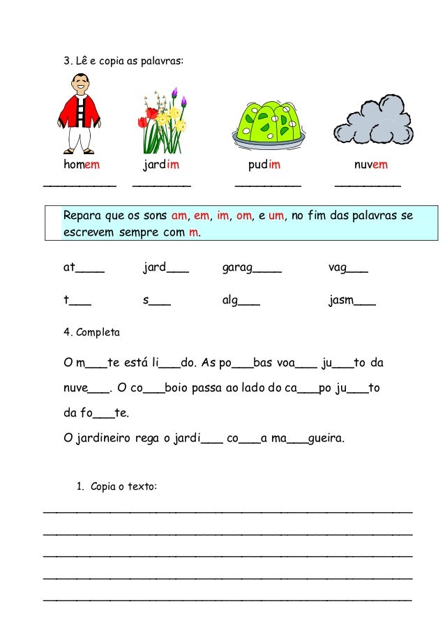 Ficha de casos de leitura am, em....