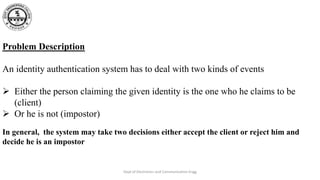 PERSON AUTHENTICATION USING BRAINWAVES | PPTX