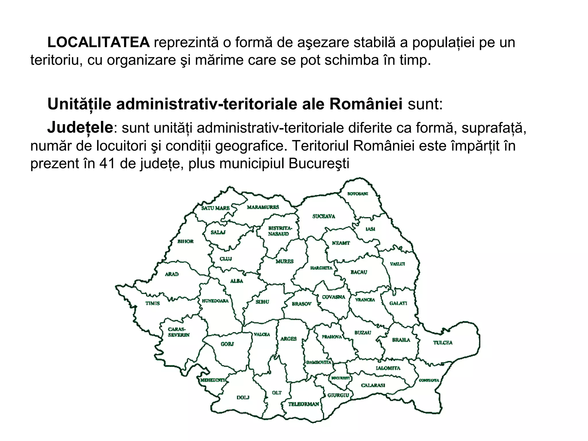 Amenajare localitate | PPT