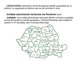 Amenajare localitate | PPT