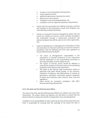 Amended manual on_corporate_governance | PDF