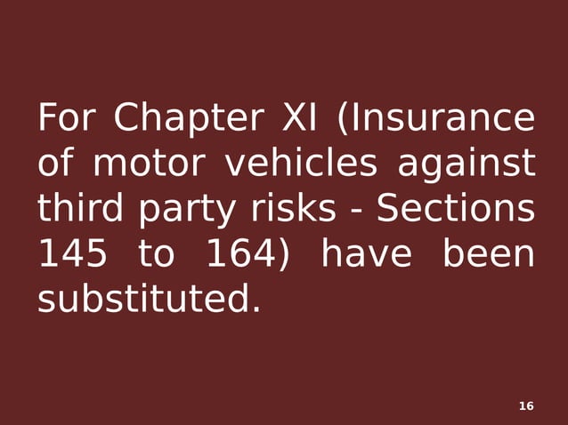 Amended motor vehicles act 2019 | PDF