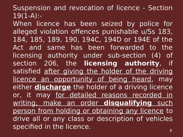 Amended motor vehicles act 2019 | PDF