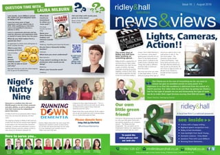 Ridley & Hall Newsletter August 2016 | PPT