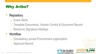 Amending Contracts in Ariba – A Best Practices Approach | PPTX