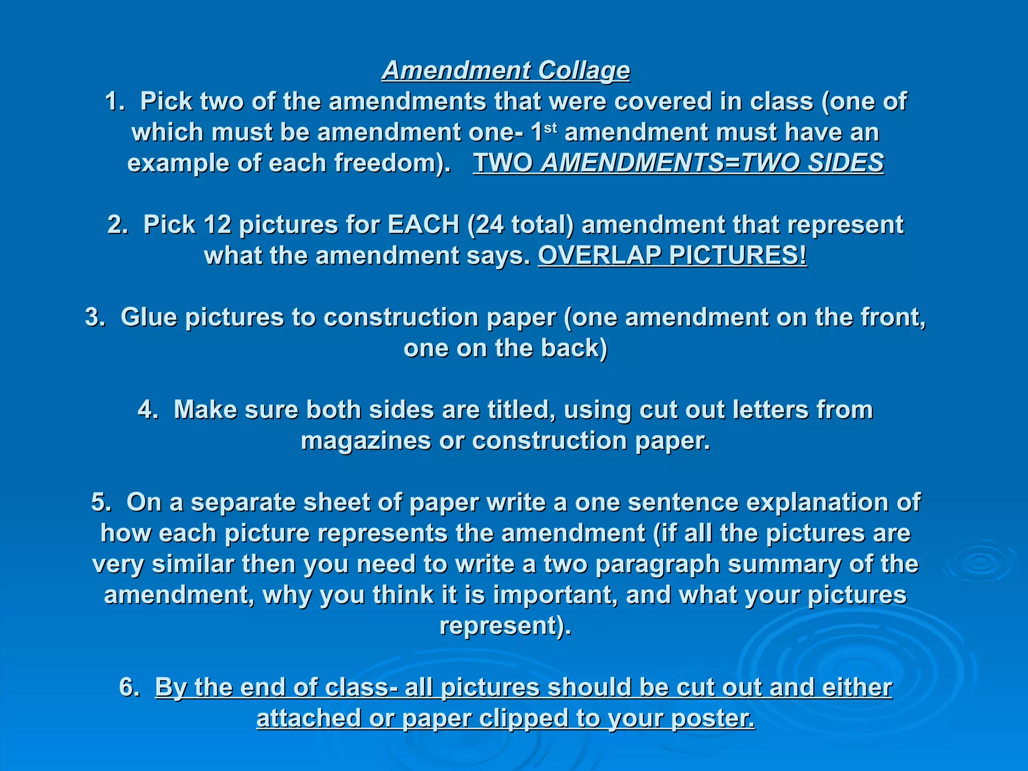 Amendment collage | PPT | Law