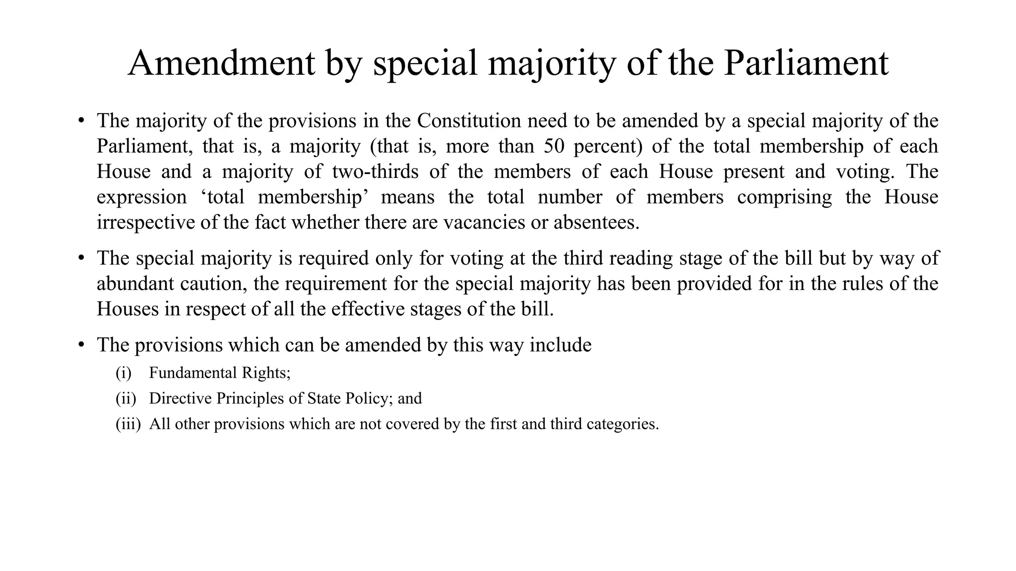 Amendment procedure | PPTX