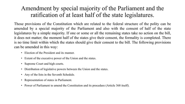 Amendment procedure | PPTX