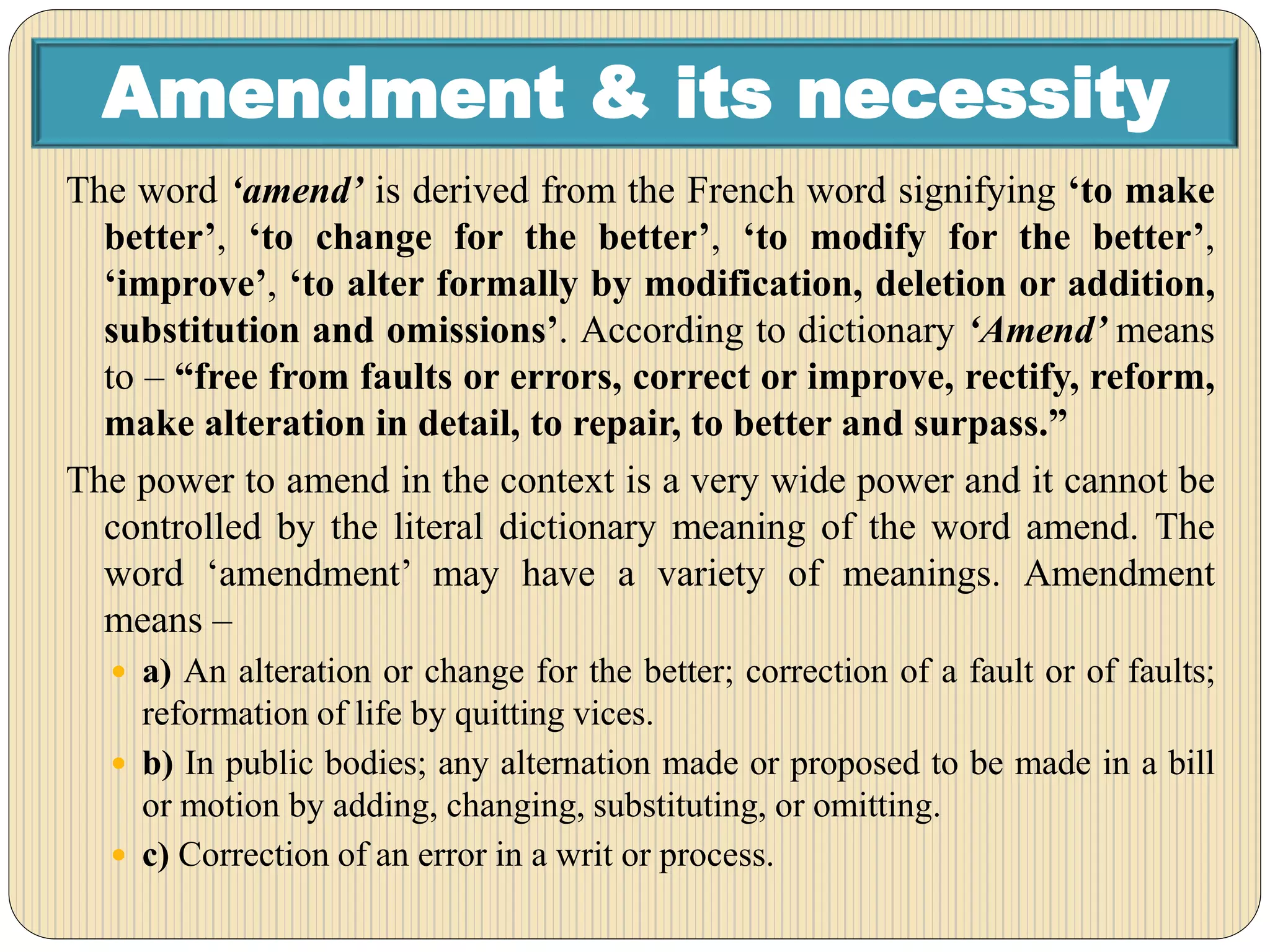 Amendment Procedure of Constitutions.pptx