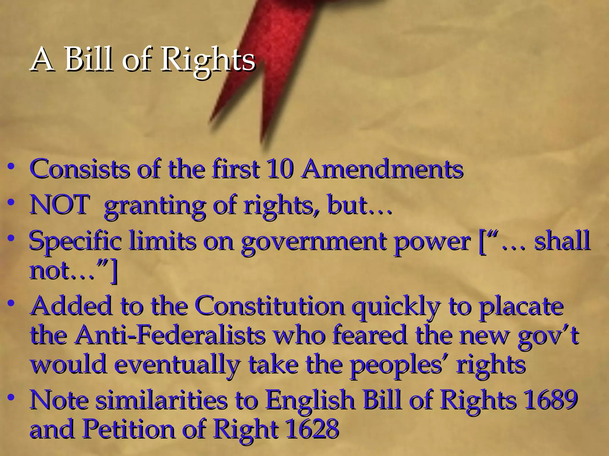 Amendment process | PPT | Law