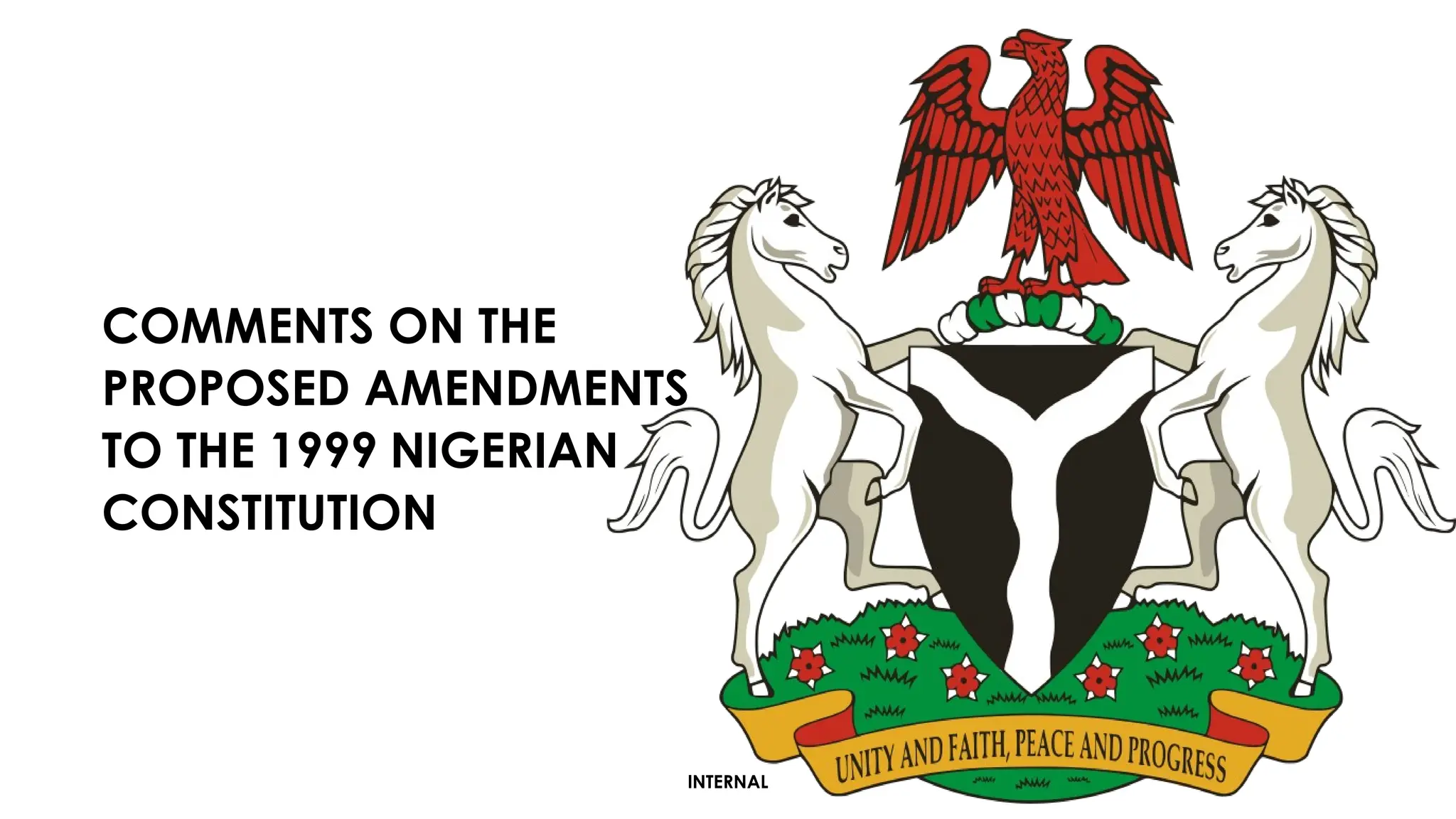 AMENDMENTS-TO-THE-1999-NIGERIAN-CONSTITUTION | PPTX