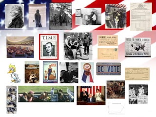 Modern American History Collage