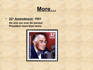 Amendments 11 27 powerpoint | PPT