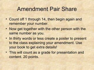 Amendments 11 27 powerpoint | PPT